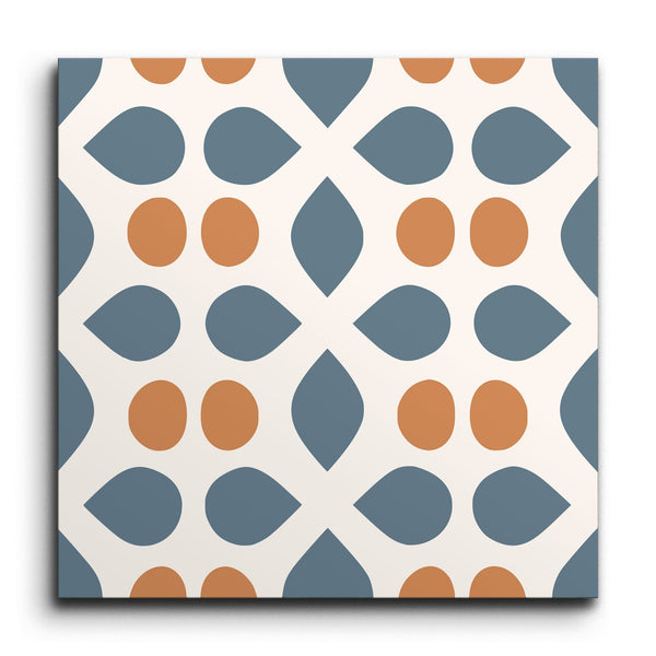 Geometric Decor Tile: Modern Charm & Earthy Tones